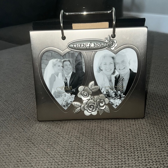 Accents | Standing Silver Photo Album 25 Pages Then And Now New Holds ...